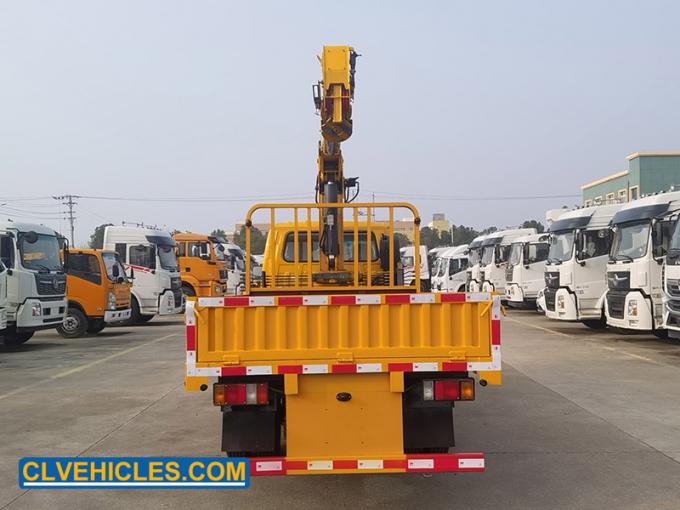 ISUZU 600P 130hp Powerful Crane Truck 3500kg Crew Cabin 4X2 3 Arm