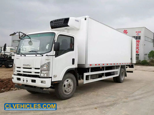 N Series ISUZU Reefer Truck 130hp Cold Truck Delivery Sliding Doors