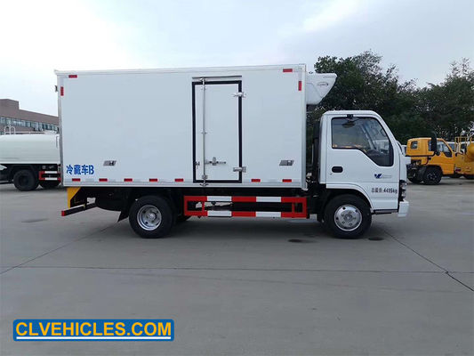 N Series ISUZU Reefer Truck 130hp Cold Truck Delivery Sliding Doors